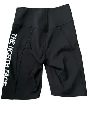 The North Face | Shorts | The North Face Black Bike Shorts With White ...